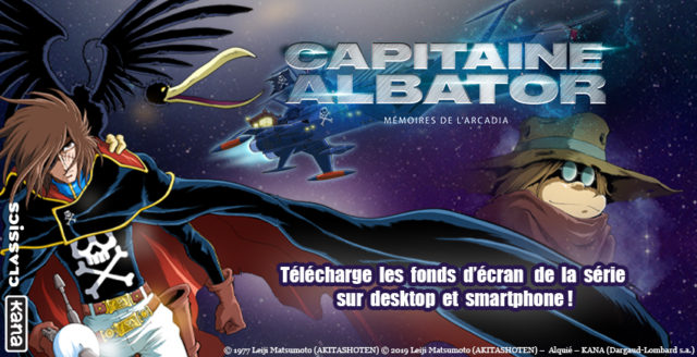 Albator : Mémoires de l’Arcadia : Wallpapers / Fonds d’écran kana.fr ...