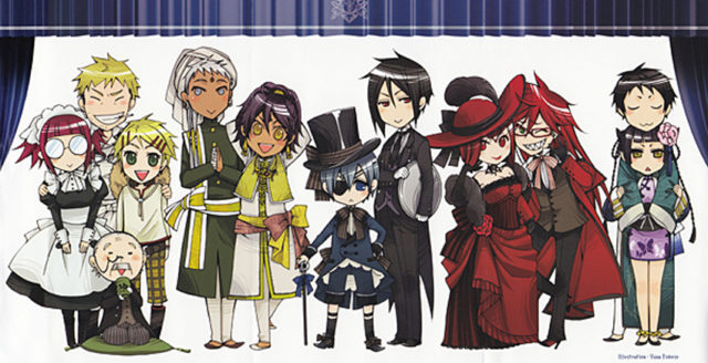 Character Guide Black Butler kana.fr, le site de référence pour vos ...