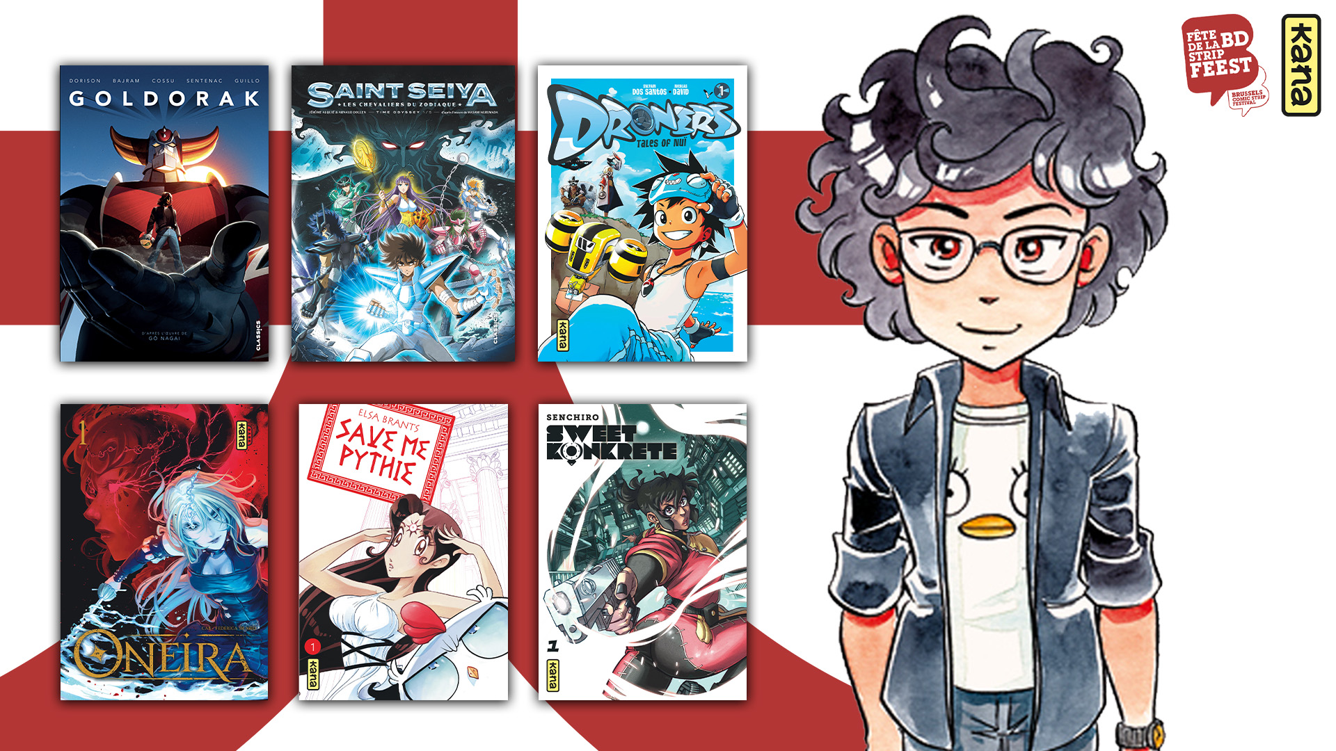 Rencontrez notre éditeur pendant la fête de la BD ! kana.fr, le site de ...