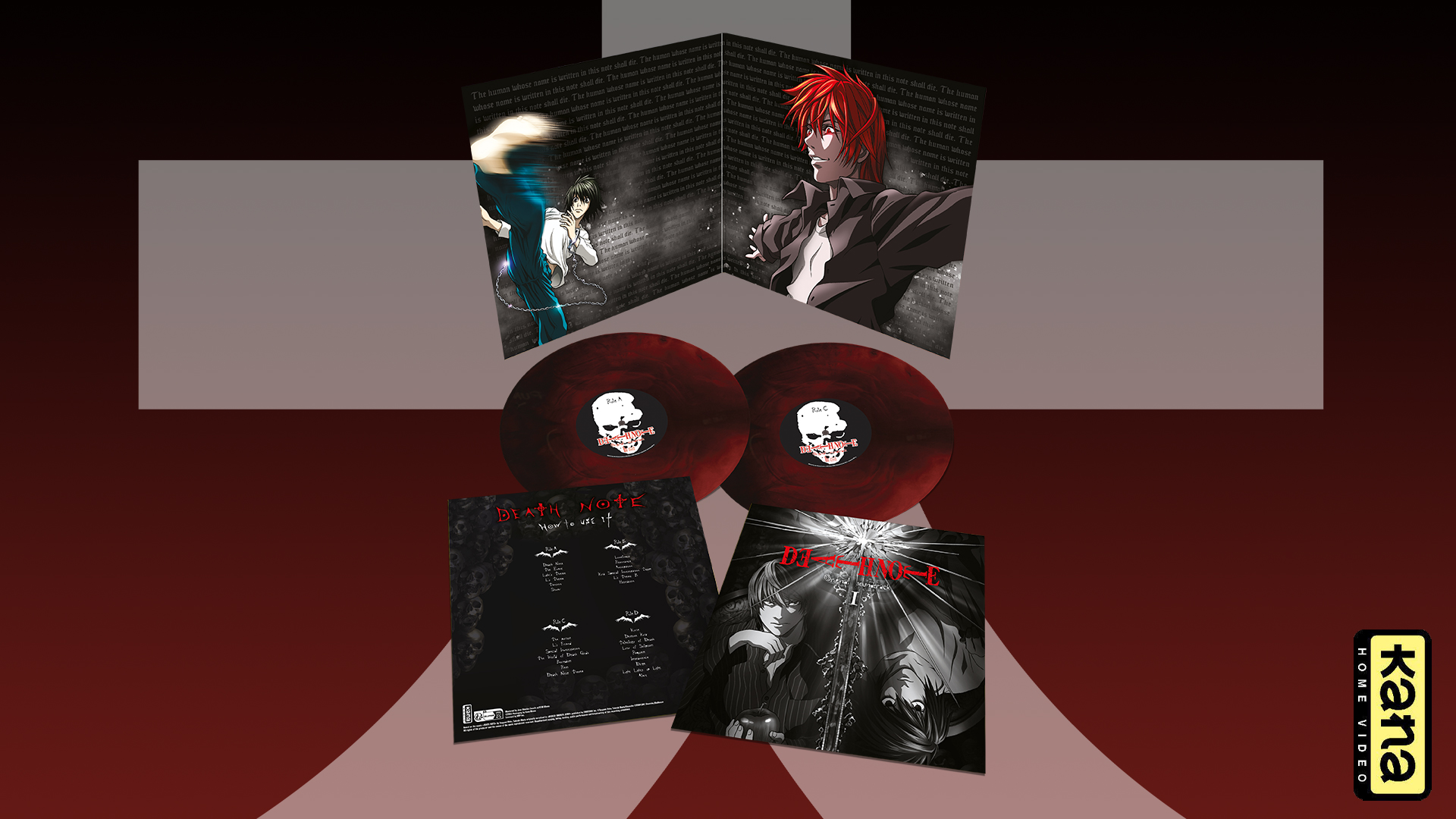 Annonce vinyle : Death Note Original Soundtrack Vol.1 ! kana.fr, le ...