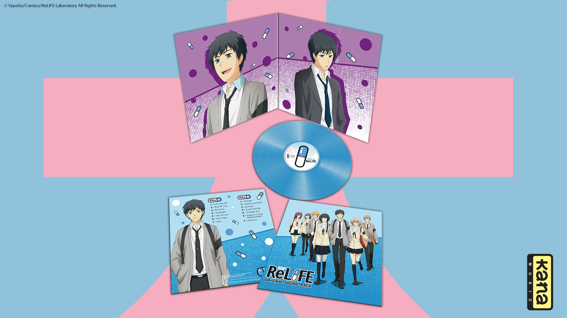 ANNONCE VINYLE : RELIFE kana.fr, le site de référence pour vos mangas ...