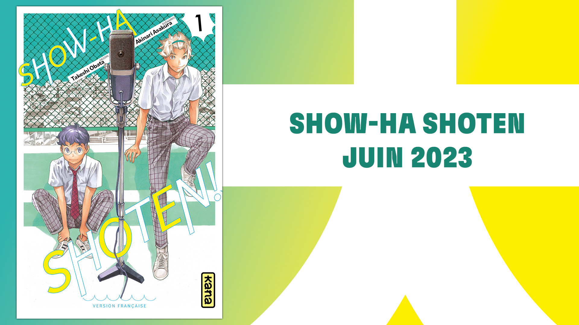 Annonce shonen : Show-Ha Shoten arrive chez Kana en juin 2023 ! kana.fr ...