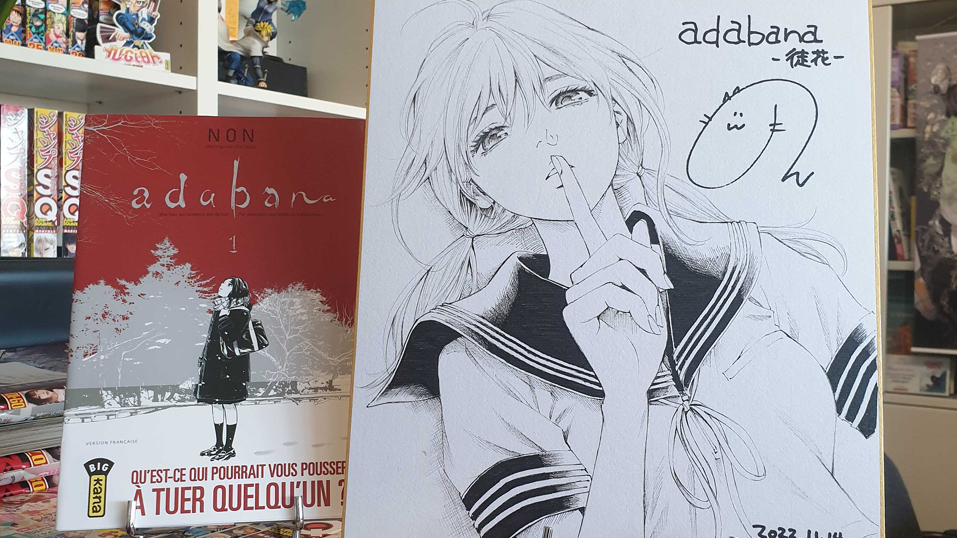 Concours – Shikishi Adabana n°2 kana.fr, le site de référence pour vos mangas ! Kana