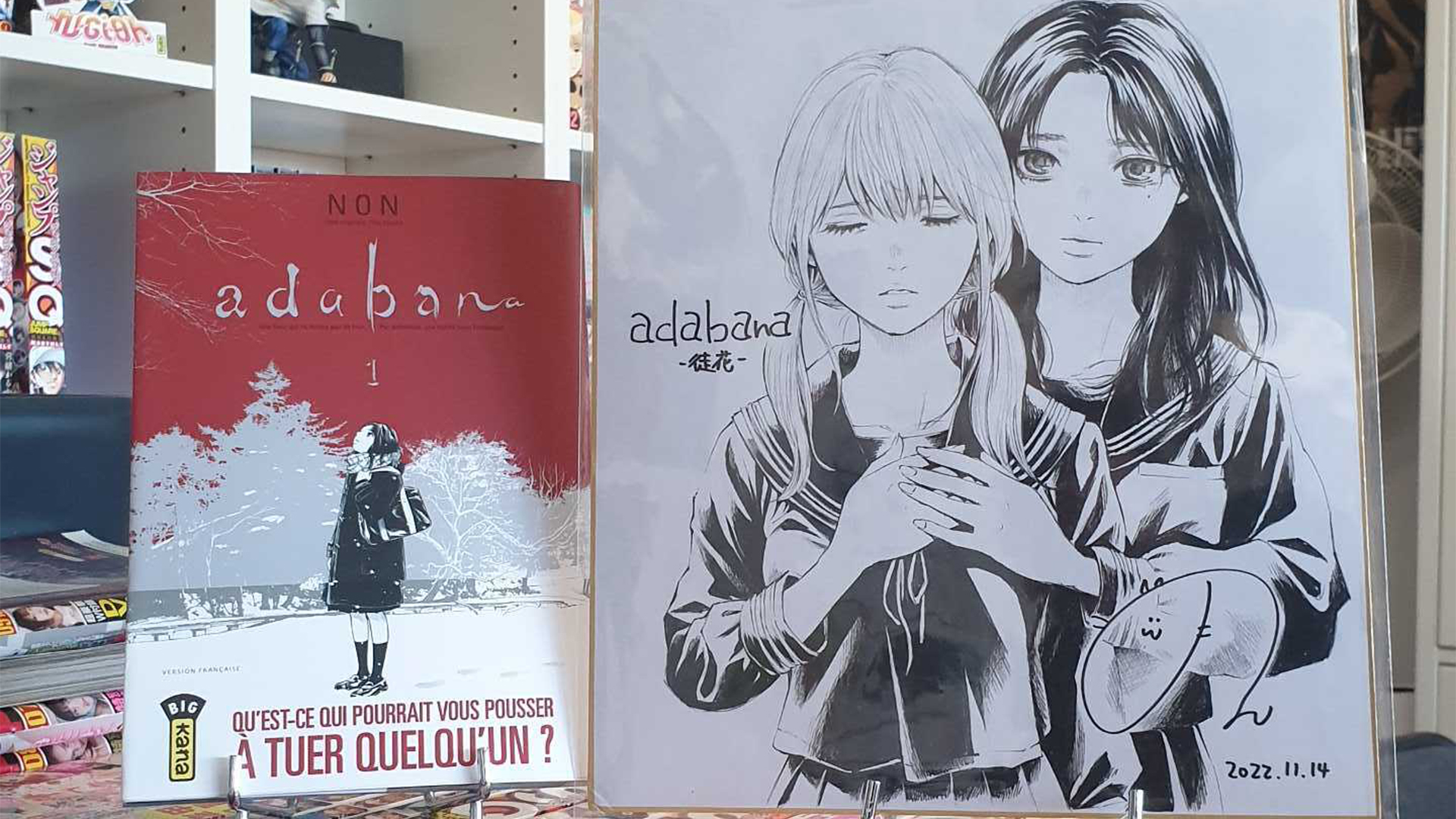 Concours – Shikishi Adabana n°3 kana.fr, le site de référence pour vos mangas ! Kana